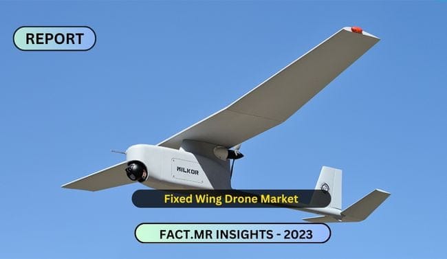 Fixed Wing Drone Market Set to Reach New Heights $34 Billion by 2033 ...