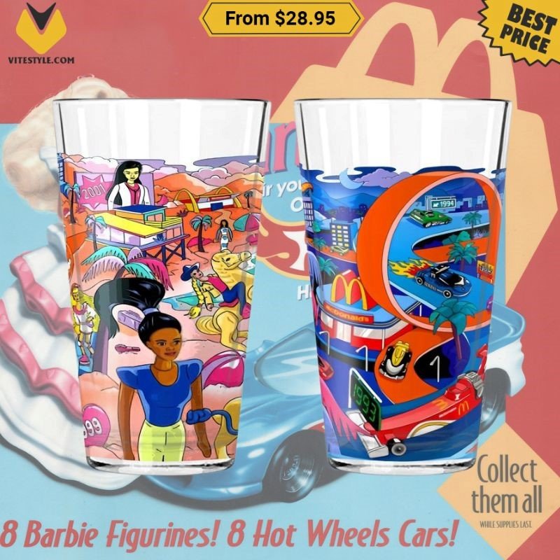 McDonalds Collectors Happy Meal Glass Cups on Sale Now at Vitestyle ...