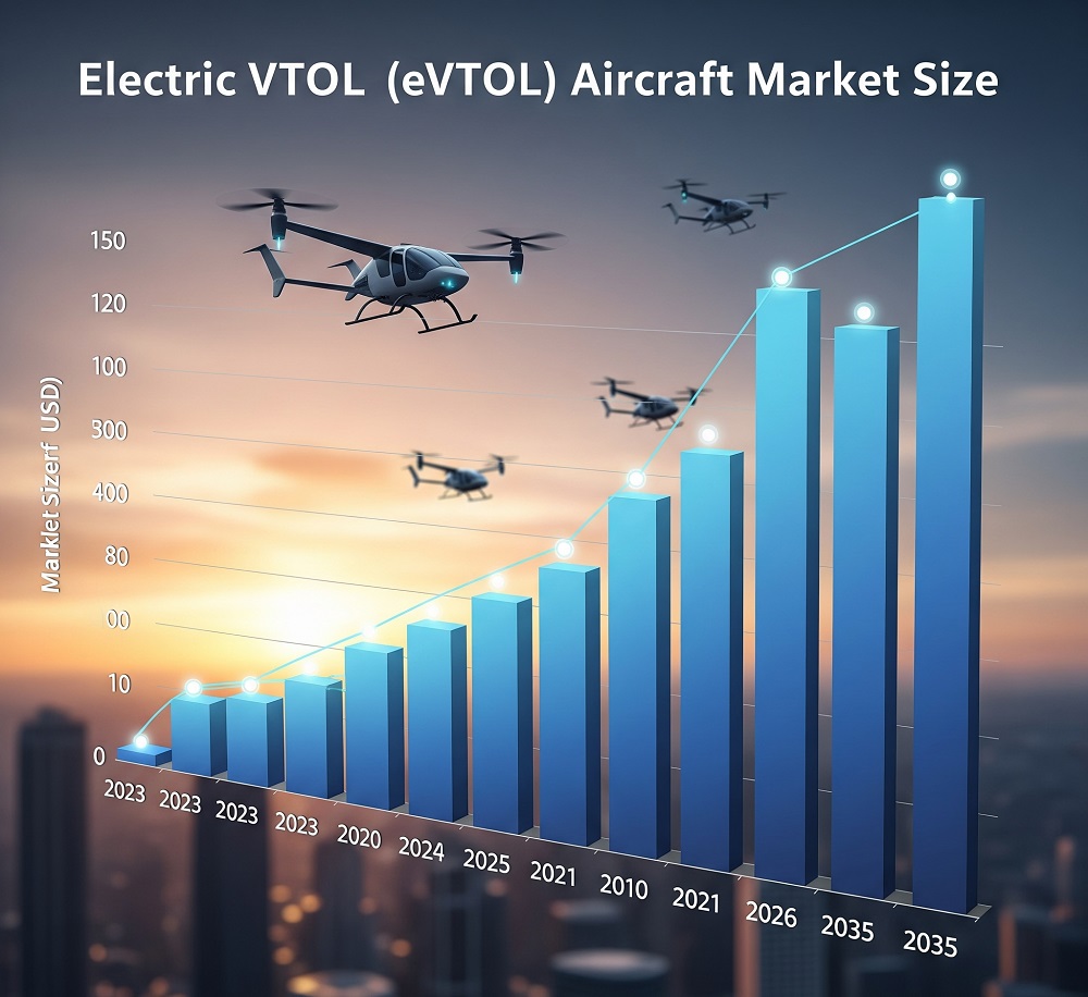 Electric VTOL (eVTOL) Aircraft Market is Going To Boom | Airbus, Boeing ...