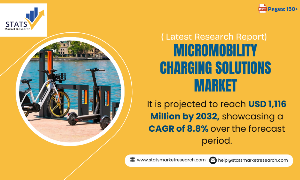 Micromobility Charging Solutions Market to Reach USD 1,116M by 2032 ...