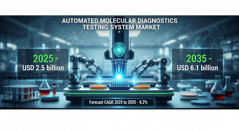 Automated Molecular Diagnostics Market to Reach USD 6.1 Billion by 2035 ...
