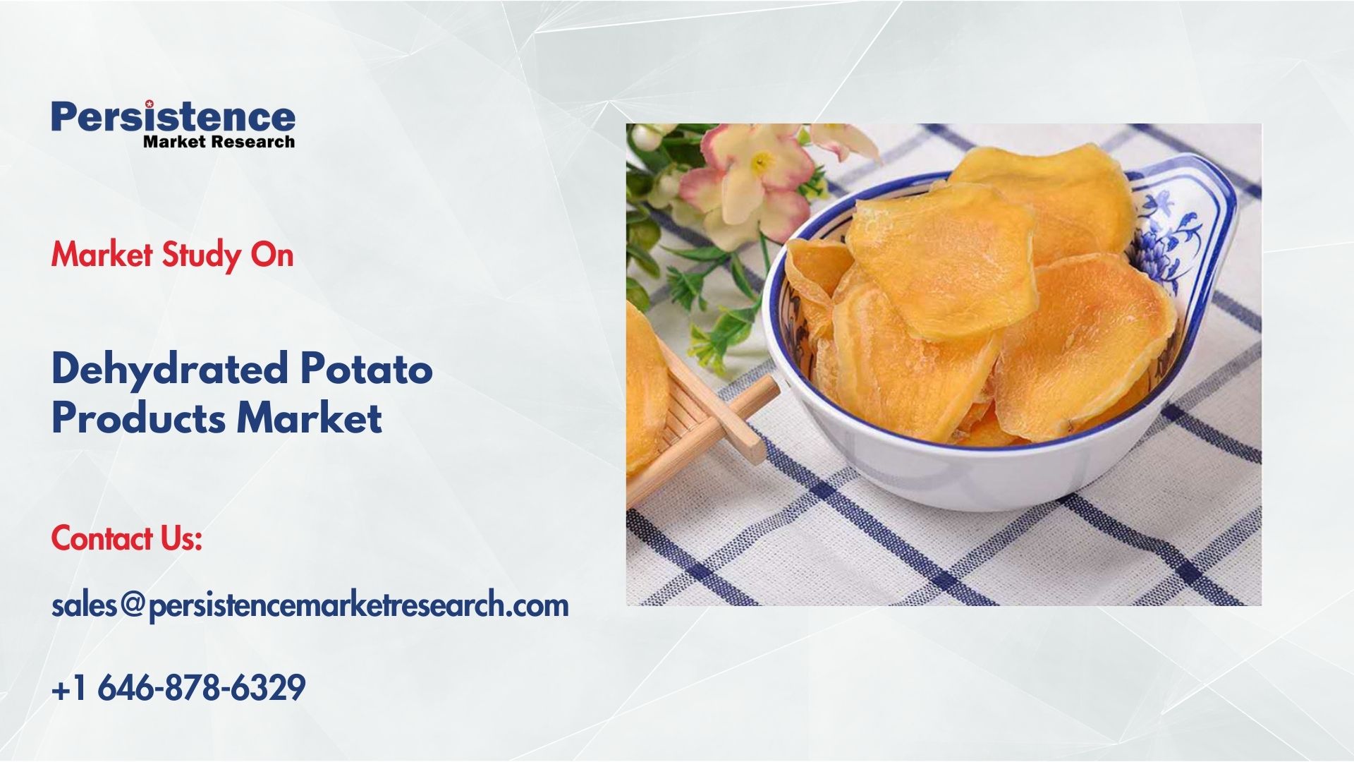 Dehydrated Potato Products Market to Reach $7.03 Bn by 2032, Driven by ...