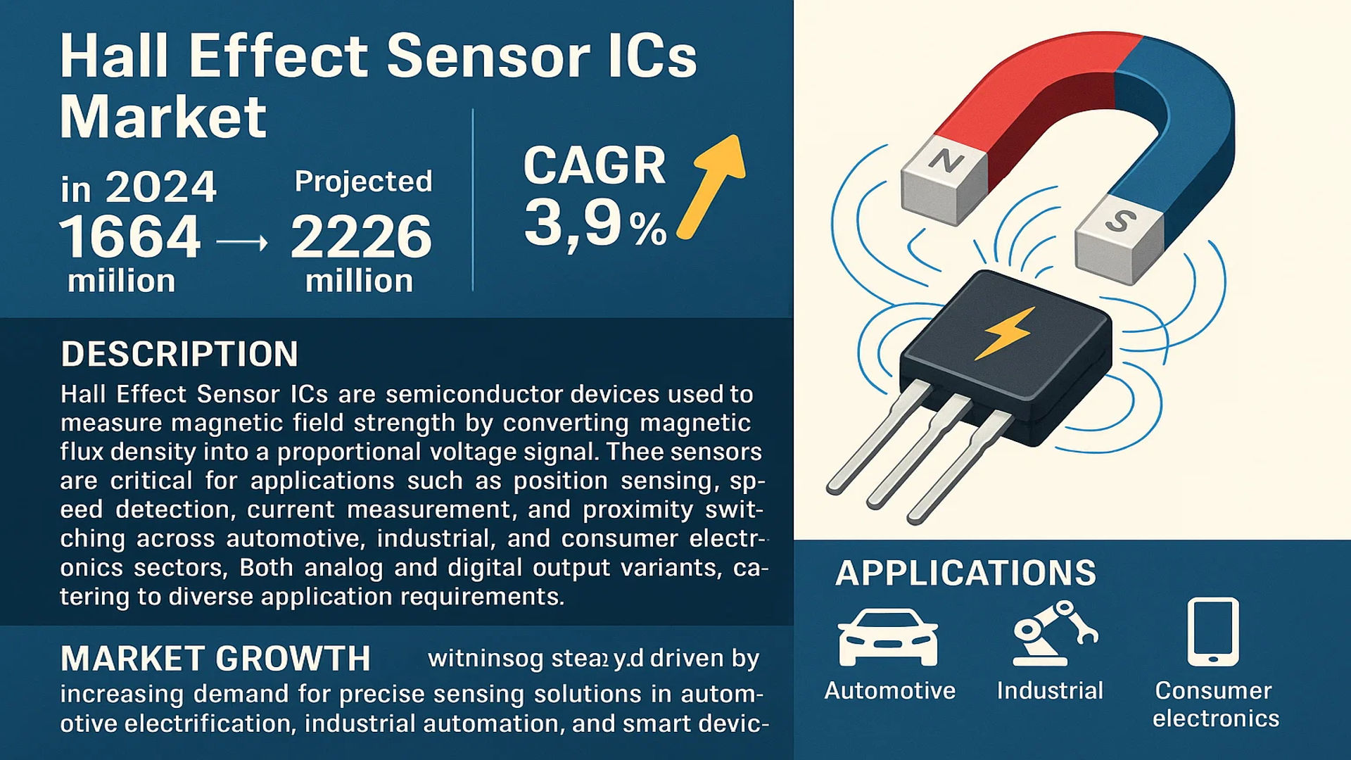 Hall Effect Sensor ICs Market: Trends, Revenue Forecast, and Regional ...