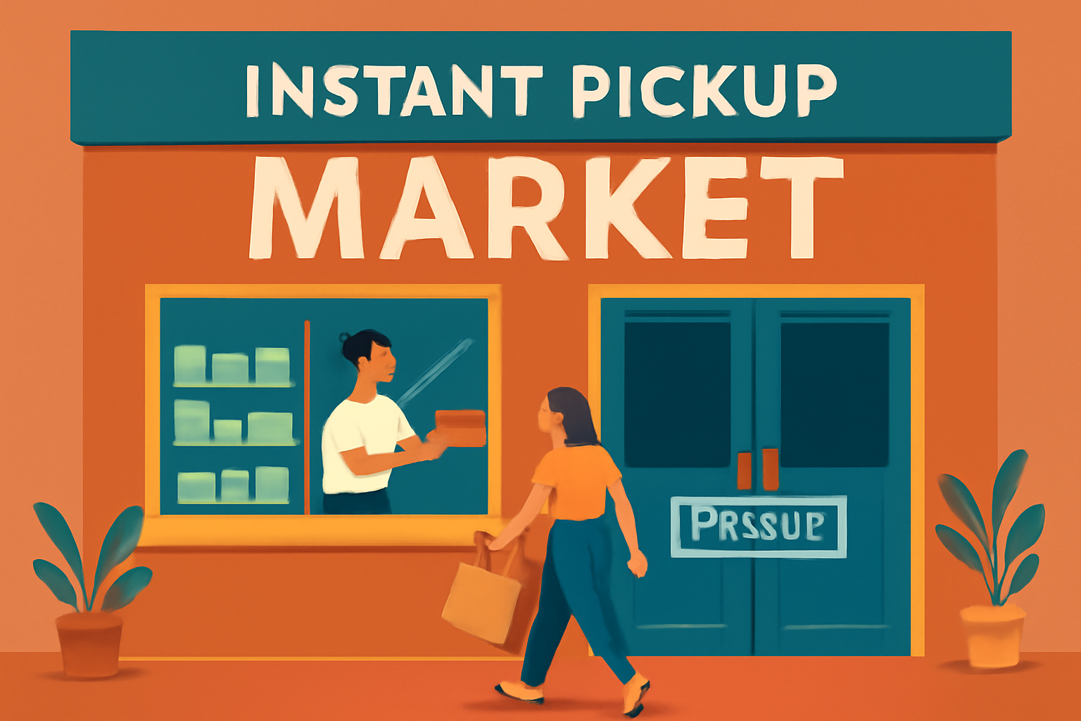 Instant Pickup Market Hits New High | Major Giants Amazon, Walmart ...