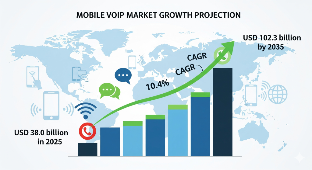 Mobile VoIP Market to Surge to USD 102.3 billion by 2035 Driven by 5G ...