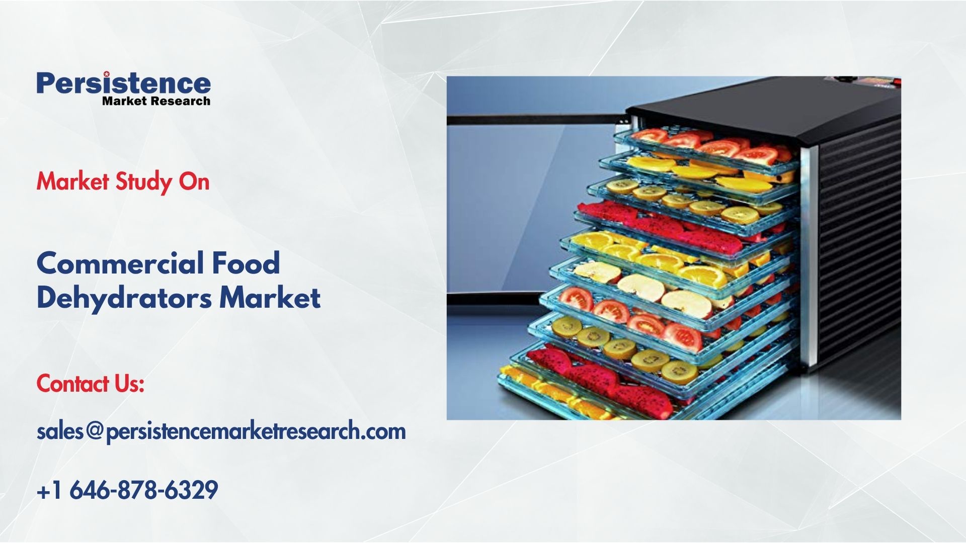 Commercial Food Dehydrators Market to Reach US$ 1202.1 Mn by 2032 ...