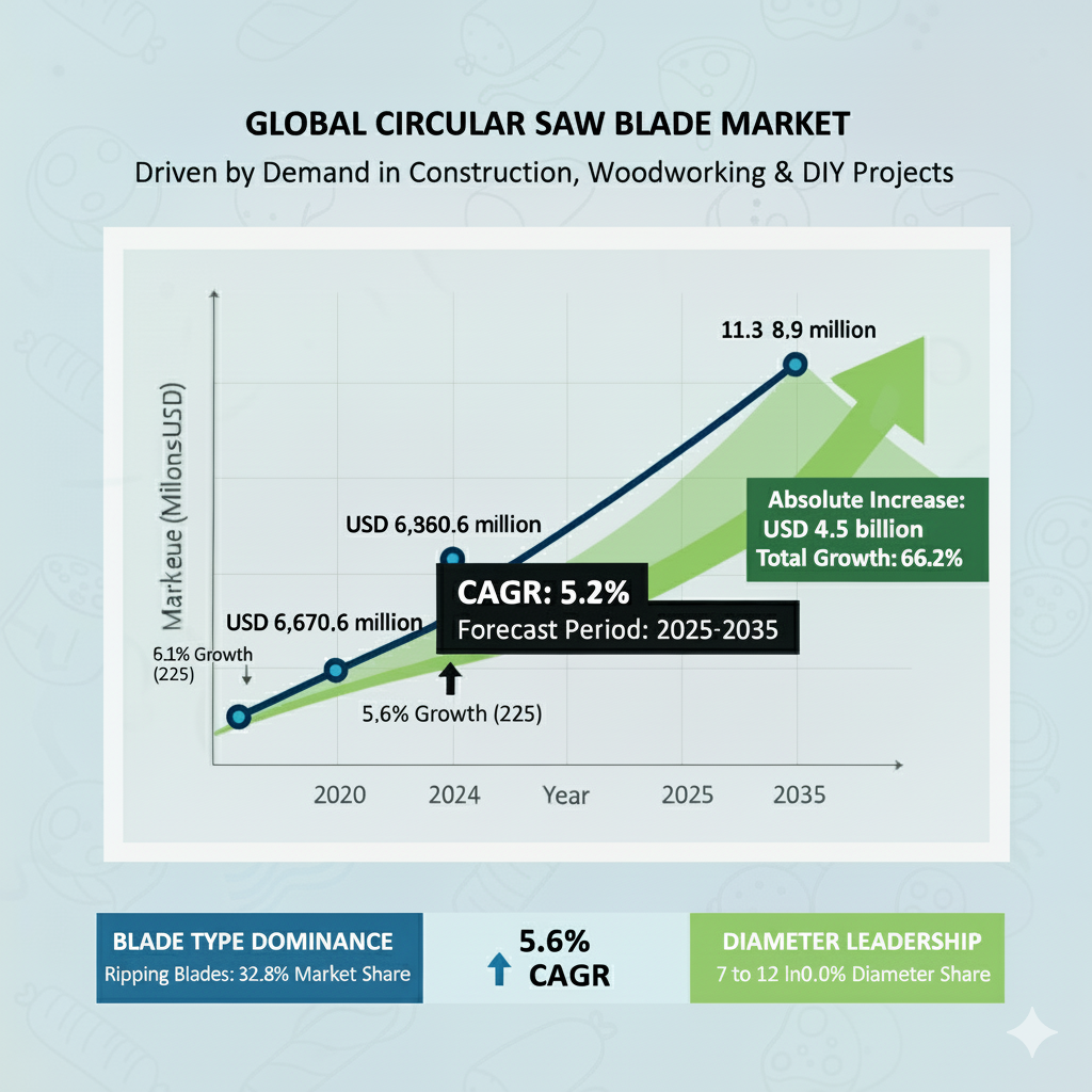U.S. Circular Saw Blade Market Forecast 2025–2035: Trends and Growth ...
