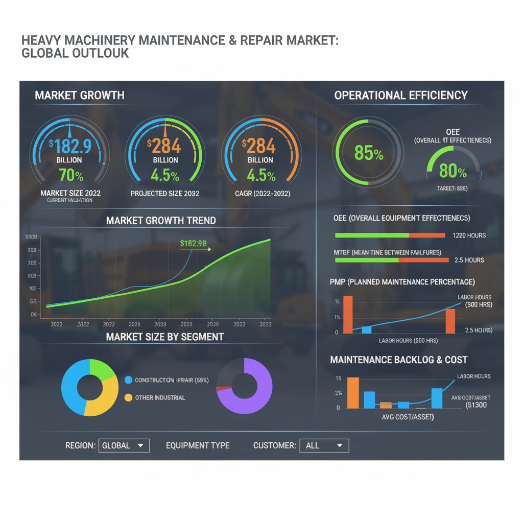 U.S. Heavy Machinery Maintenance & Repair Market Forecast 2025–2035 ...