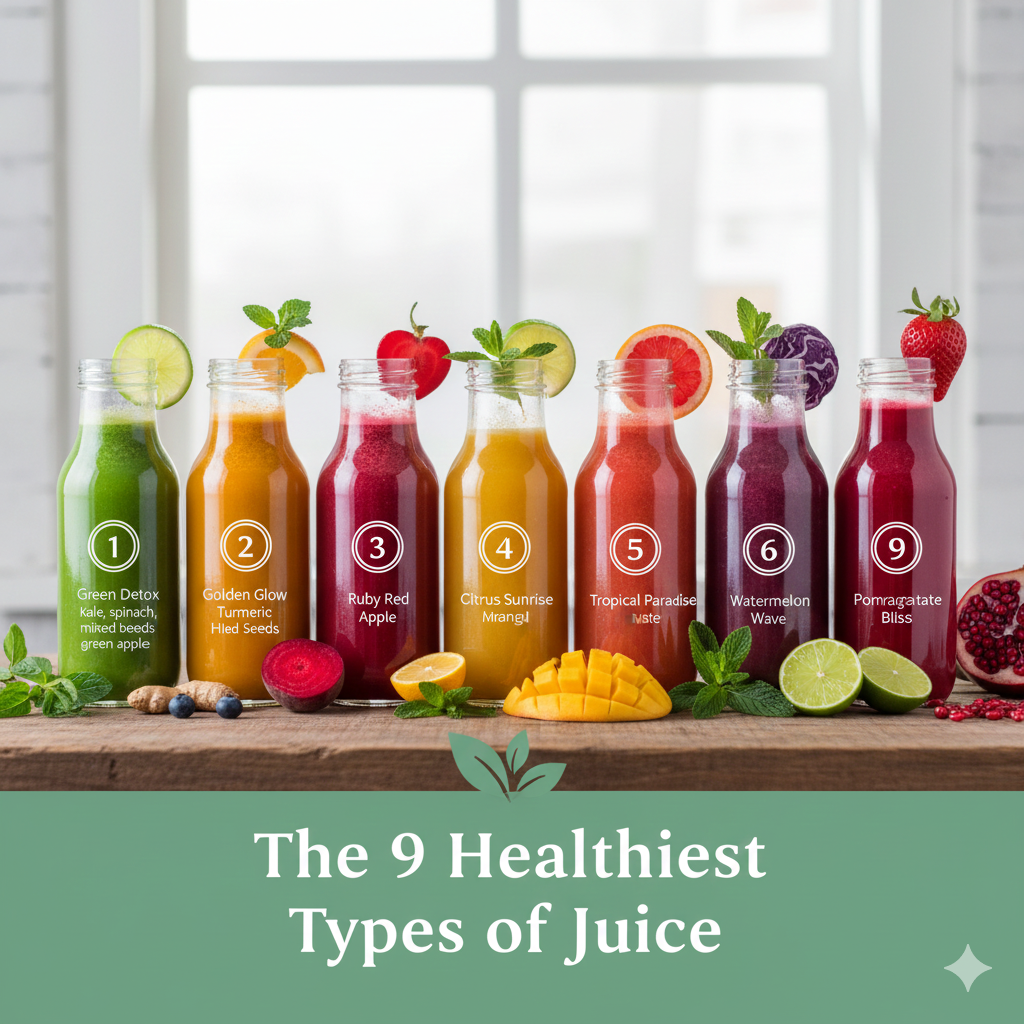 The 9 Healthiest Types of Juice - Newstrail