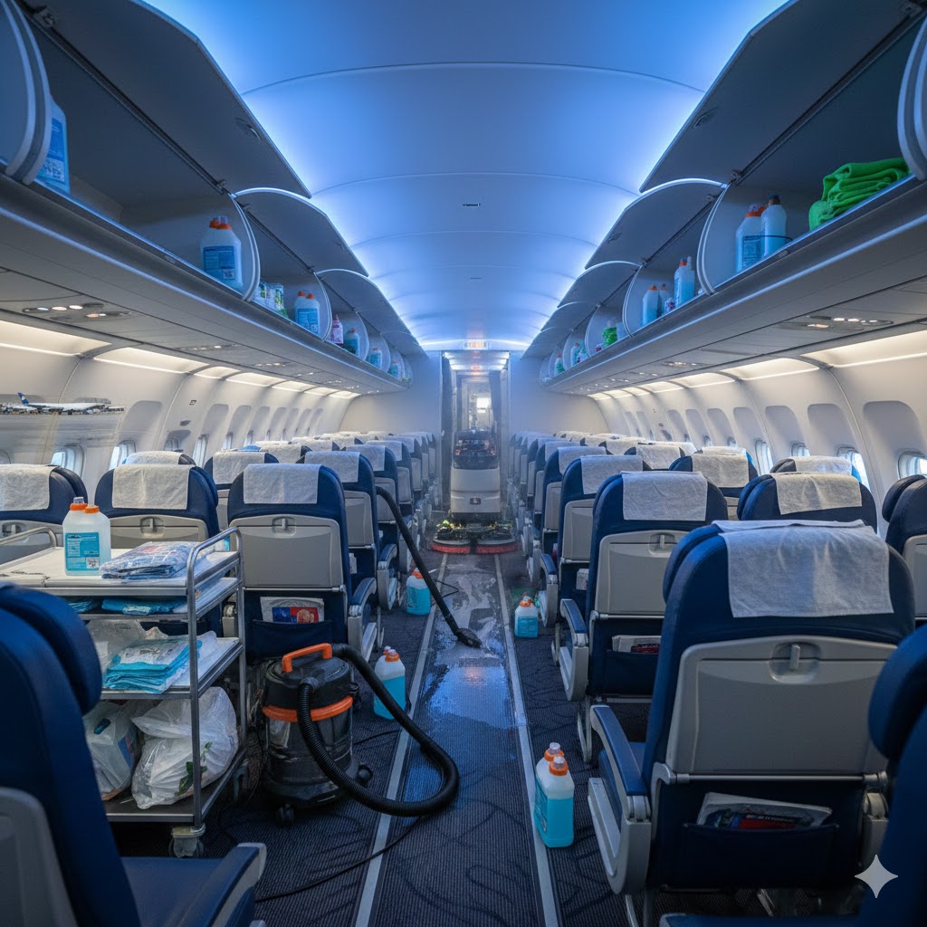 Aircraft Interior Cleaning Services Market Hits New High | Major Giants ...