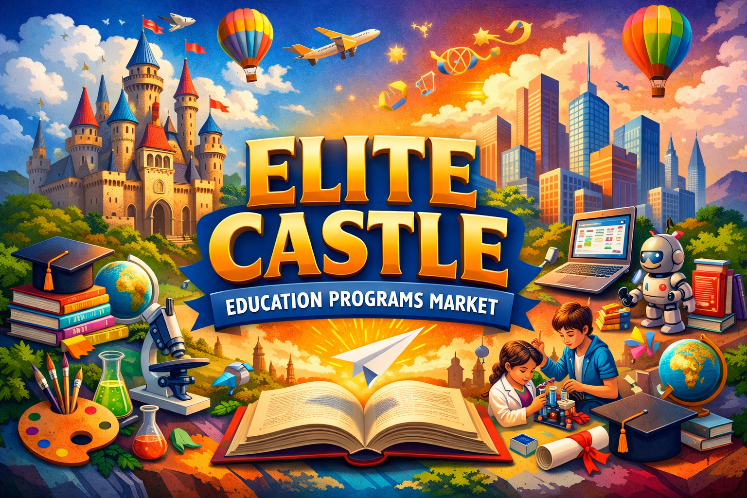 Elite Castle Education Programs Market Hits New High | Major Giants ...