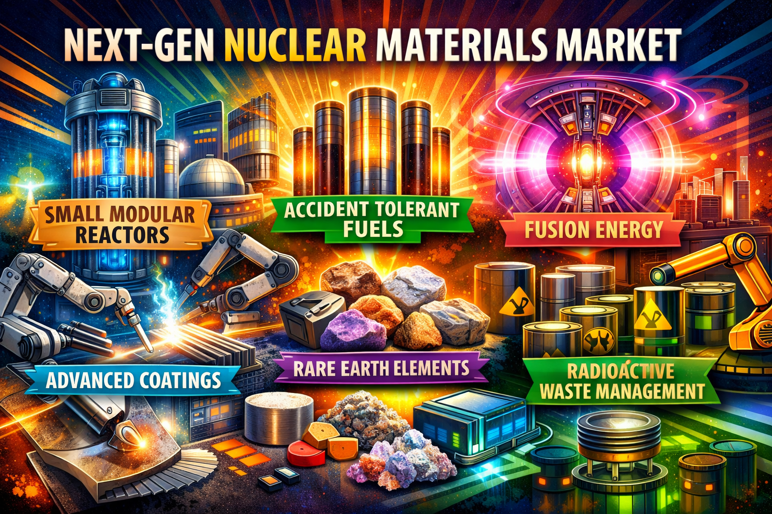 Next-Gen Nuclear Materials Market Hits New High | Major Giants ...