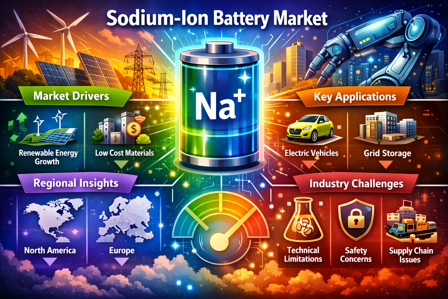 Sodium-Ion Battery Market Is Going to Boom | Major Giants CATL, HiNa ...
