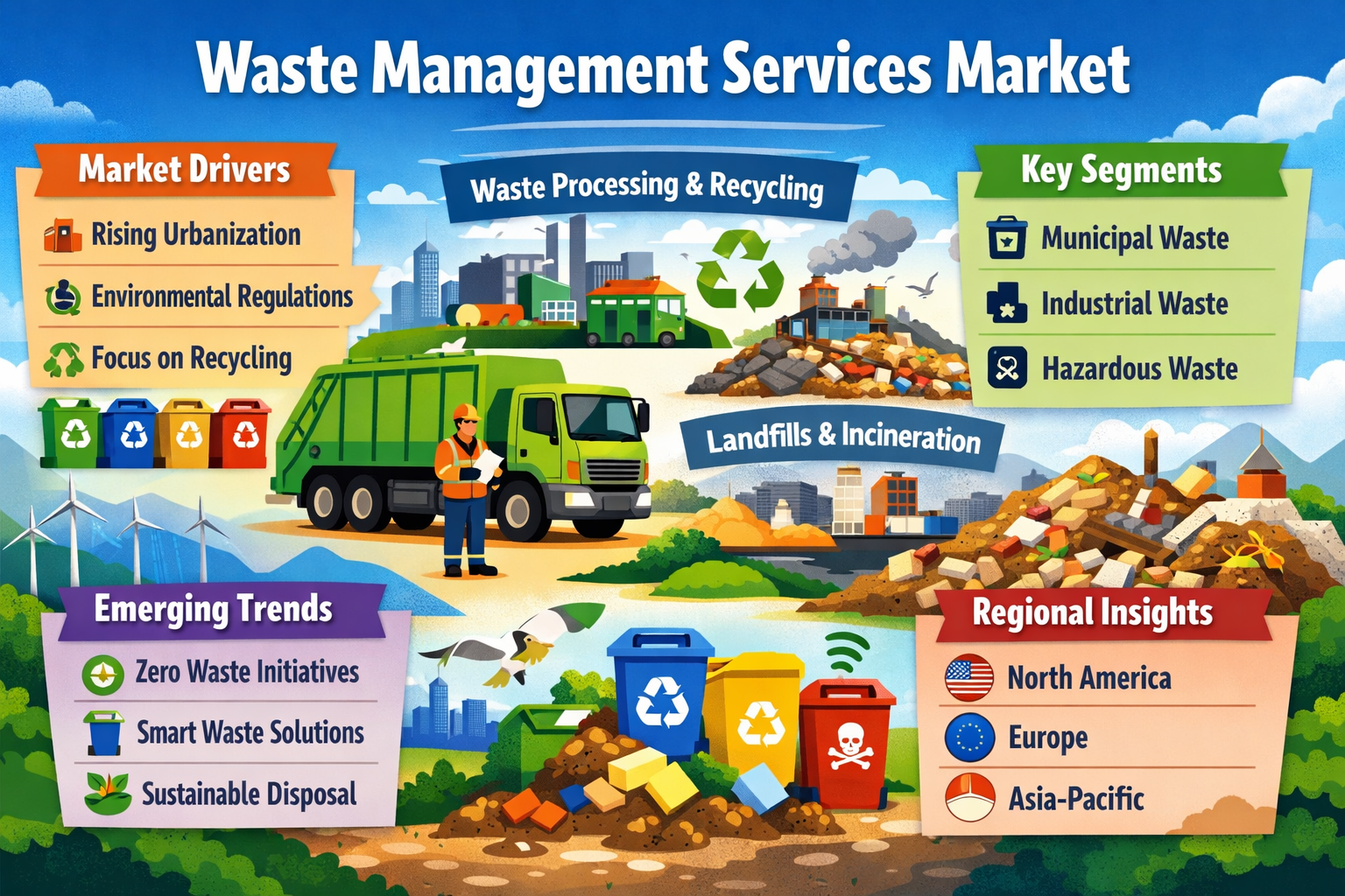 Waste Management Services Market Hits New High | Major Giants Veolia ...