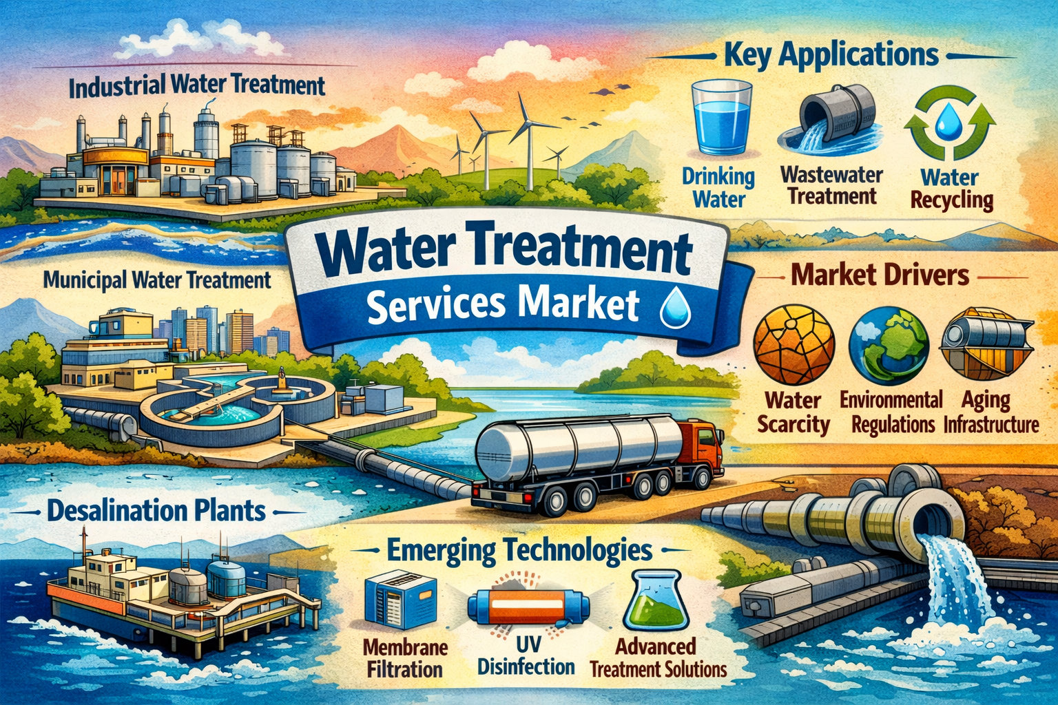 Water Treatment Services Market Hits New High | Major Giants Veolia ...