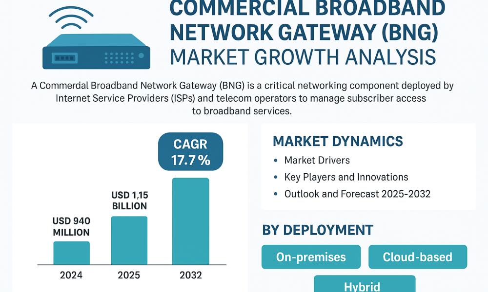 "Commercial Broadband Network Gateway (BNG) Market Forecast 2025–2032 ...