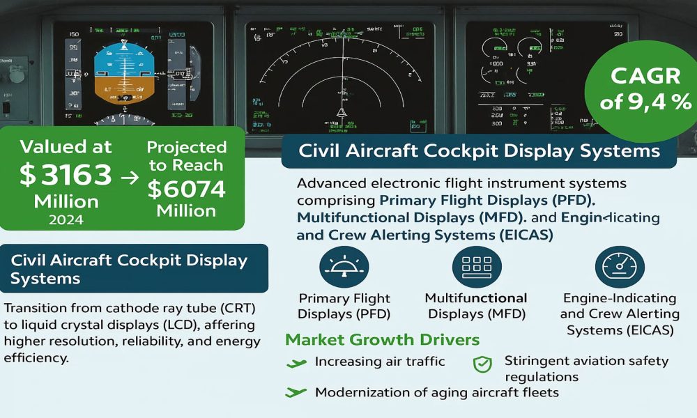 Civil Aircraft Cockpit Display System Market: Analysis, Key Players ...