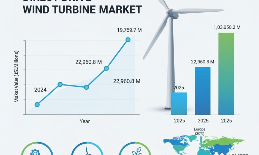 USA Direct Drive Wind Turbine Market Outlook 2025–2035: Growth ...