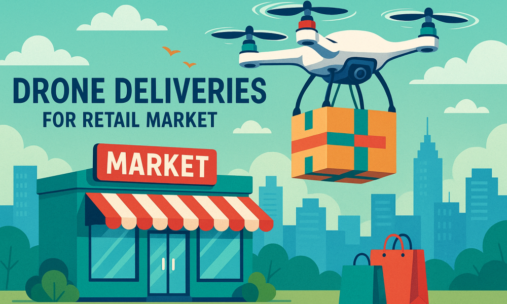 Drone Deliveries for Retail Market Is Going to Boom | Major Giants ...