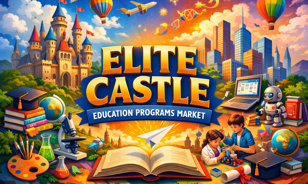 Elite Castle Education Programs Market Hits New High | Major Giants ...