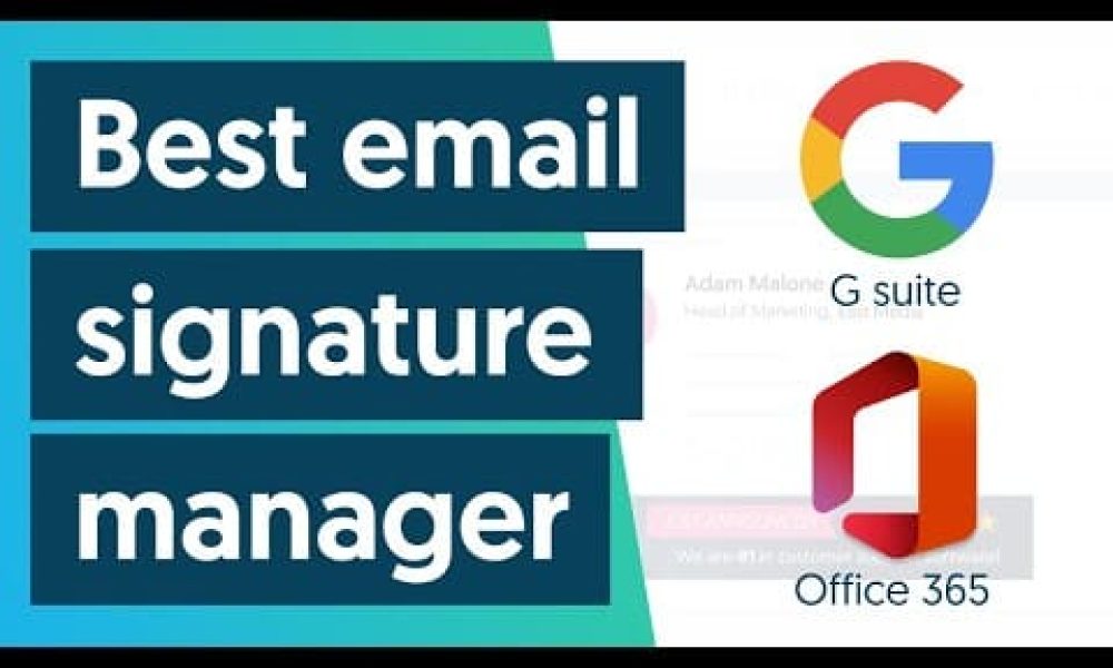 Email Signature Manager Market May See a Big Move | Major Giants ...