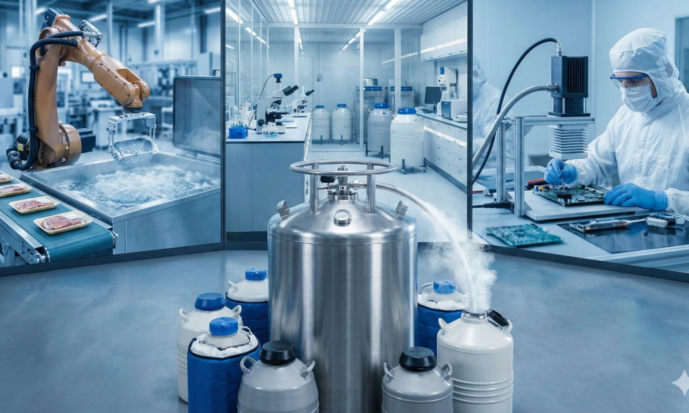How Liquid Nitrogen Supports Modern Industry and Research - Newstrail