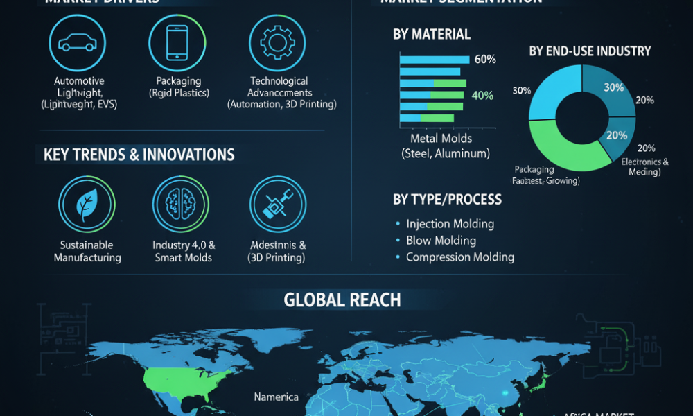 Industrial Mold Market Analysis, Size, and Demand Forecast - Newstrail