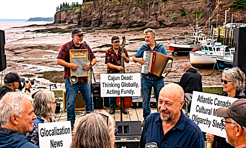 Cajun Dead et le Talkin' Stick Thinks Atlantic Canada Sleeps