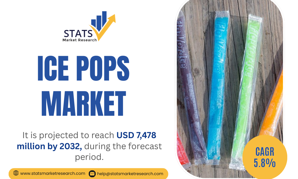 Ice Pops Market to Reach USD 7,478 Mn by 2032, CAGR 5.8% - Newstrail