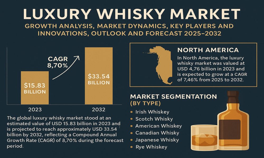 Luxury Whisky Market Forecast 2025–2032 | Growth Trends, Innovations ...