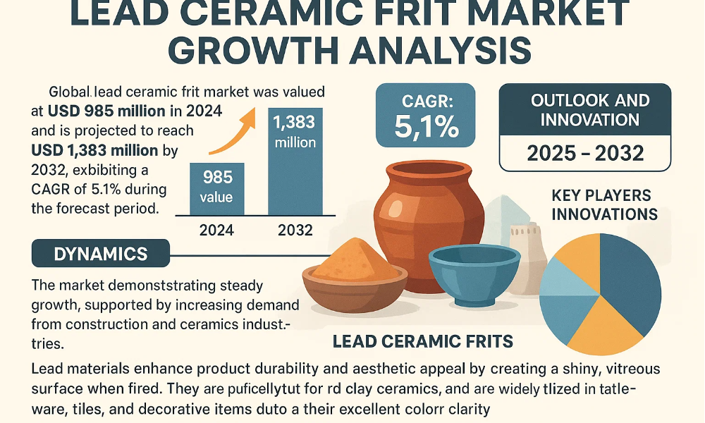 Lead Ceramic Frit Market Growth Analysis, Dynamics, Key Players and ...