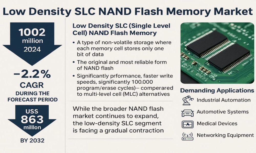Low Density SLC NAND Flash Memory Market Trends, Growth Drivers, and ...