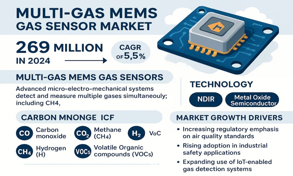 Multi-Gas MEMS Gas Sensor Market: Key Drivers, Challenges, Share and ...