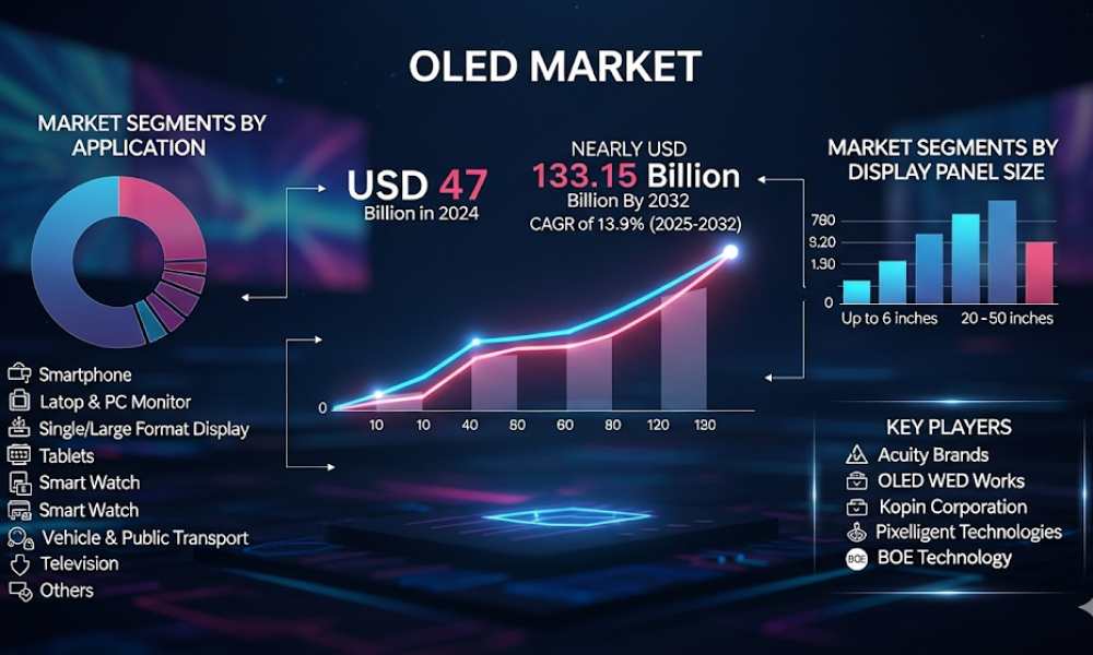 OLED Market Size, Share, Trends & Growth Report 2025-2032