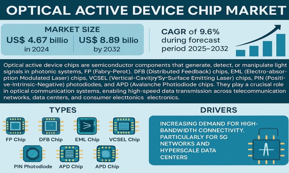 Optical Active Device Chip Market: Strategic Outlook and Forecast, 2025 ...