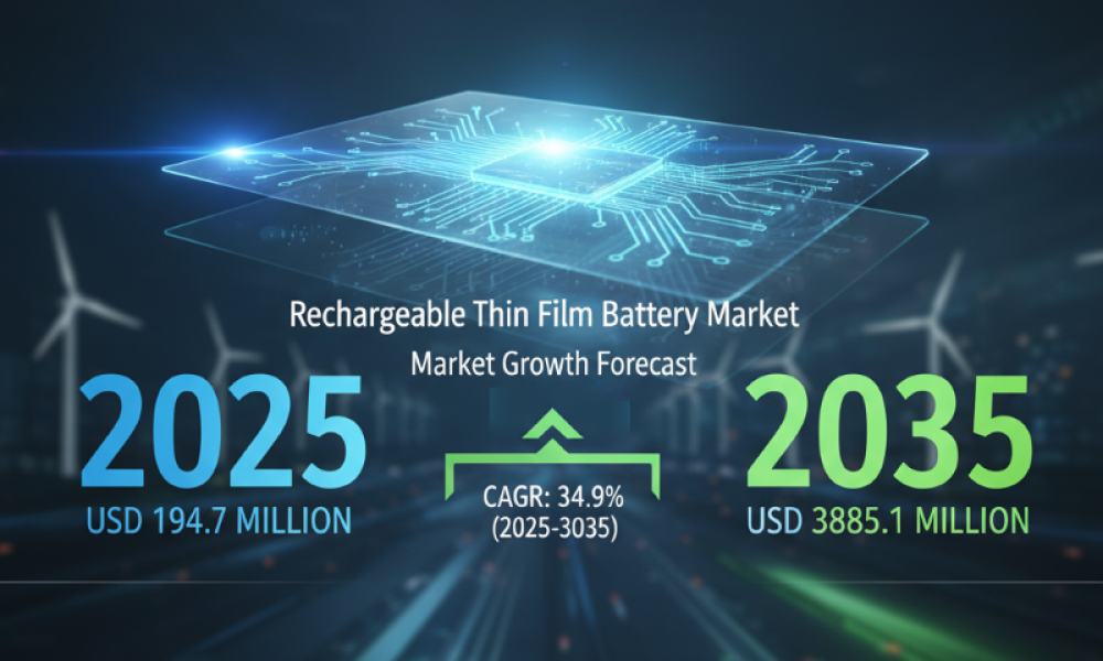 Rechargeable Thin Film Battery Market Poised for Explosive Growth ...