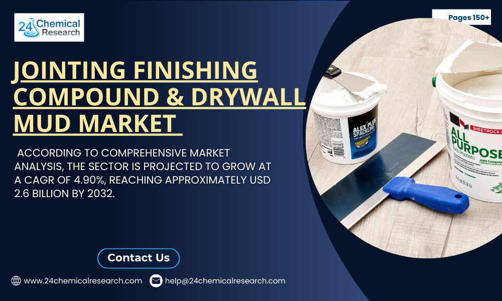 Jointing Finishing Compound & Drywall Mud Market Forecast 2025–2032 ...