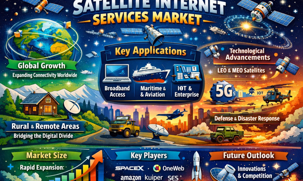 Satellite Internet Services Market Next Big Thing | Major Giants OneWeb ...