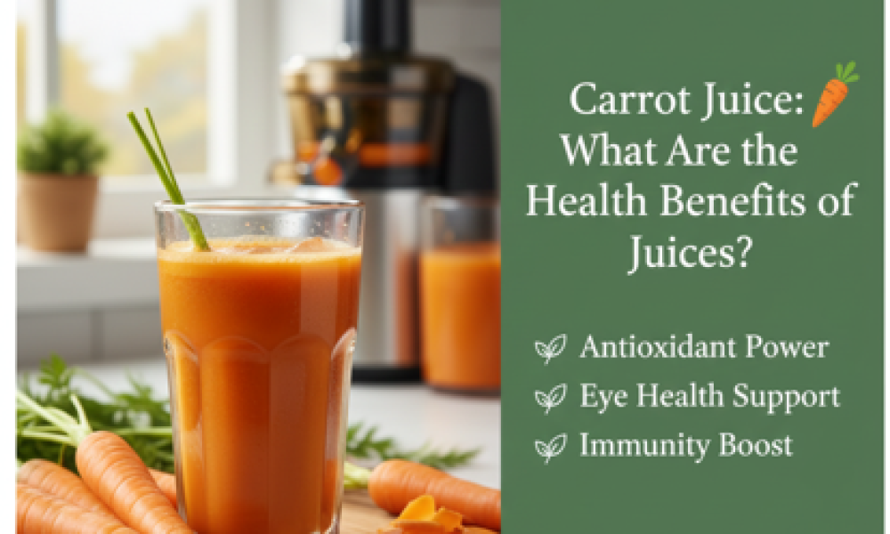 Carrot Juice: What Are the Health Benefits of Juices? - Newstrail