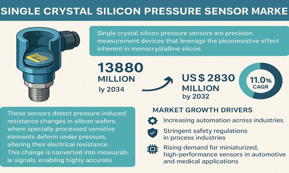 Single Crystal Silicon Pressure Sensor Market: Technological ...