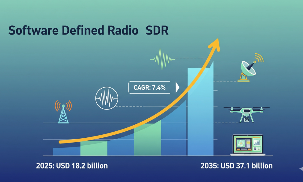 Software Defined Radio (SDR) Market to Reach USD 37.1 billion by 2035 ...