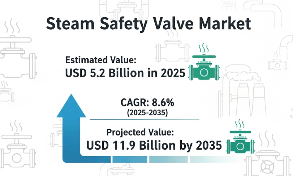 Steam Safety Valve Market Poised to Surge from USD 5.2B in 2025 to USD ...