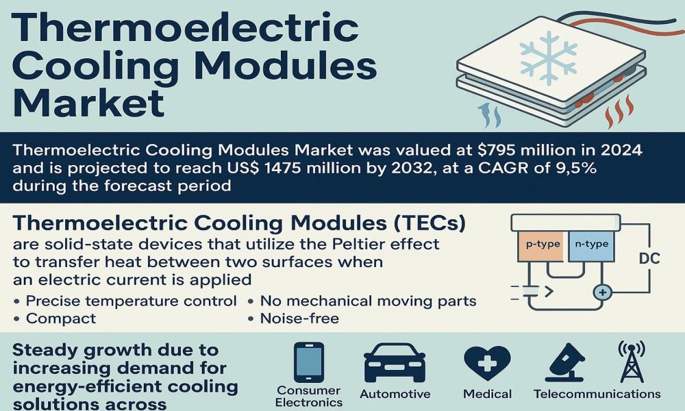 Thermoelectric Cooling Modules Market: Forecast, Emerging Technologies ...
