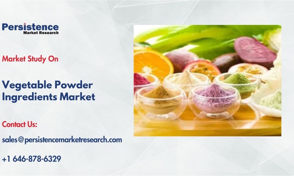 Vegetable Powder Ingredients Market Valued at US$ 3.6 Bn by 2025 Driven ...